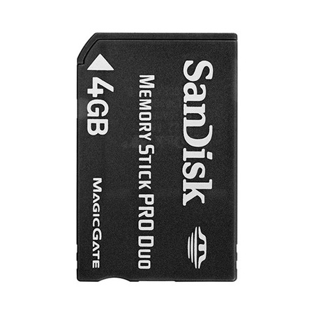 Card memorie SanDisk Memory Stick Pro Duo 4GB - eMAG.ro