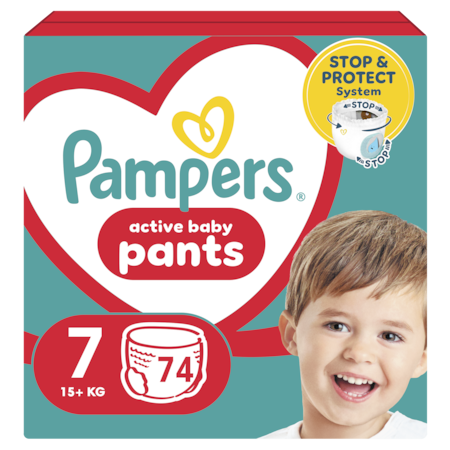 Scutece-Chilotel Pampers Active Baby Pants Mega Box Marimea 7, 15kg ...