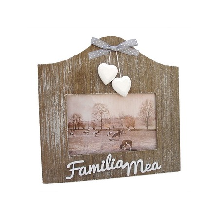 Rama foto model inimi si text familia mea 22x22 cm - eMAG.ro