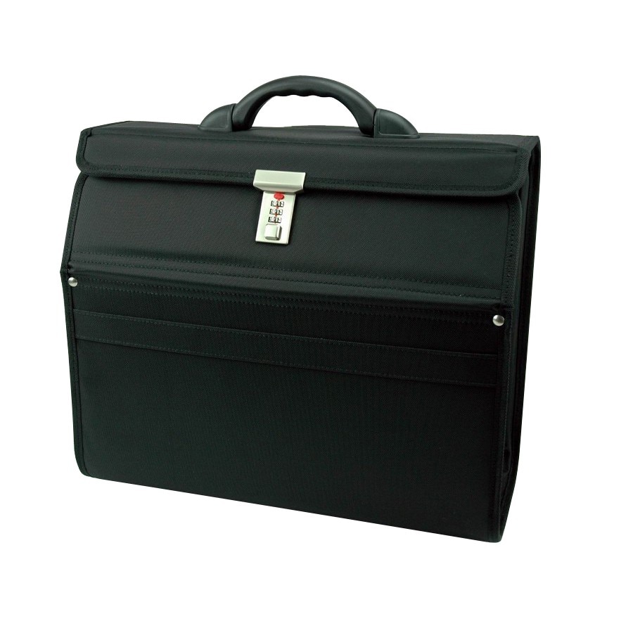 Geanta pilot troller Desq, compartiment pentru laptop, negru - eMAG.ro