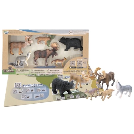 Joc interactiv Imaginarium Forest Animals Set & App cu aplicatie si 5 ...