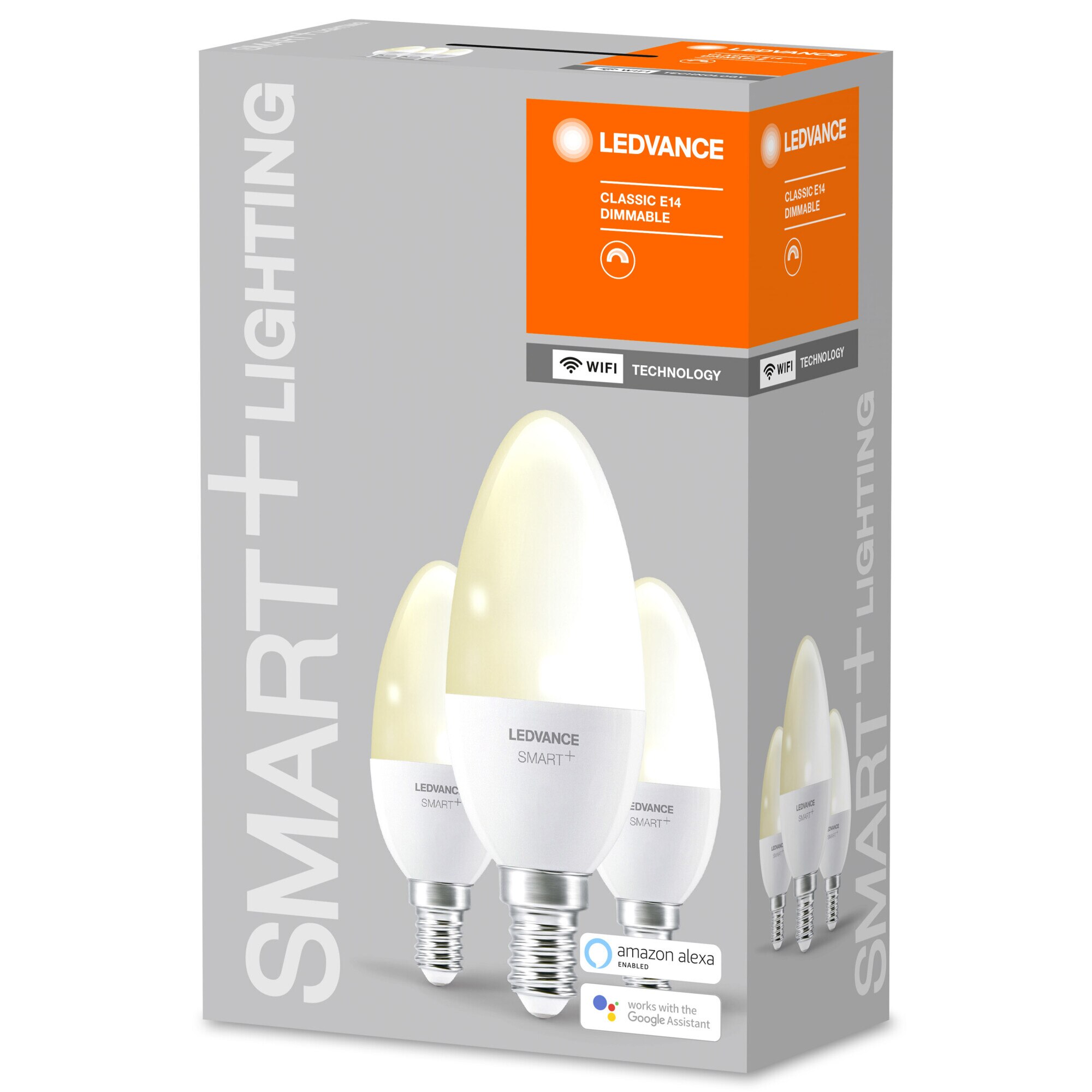 Pachet 3 becuri inteligente LED LEDVANCE SMART WIFI, B60, 5W (40W), 470 ...