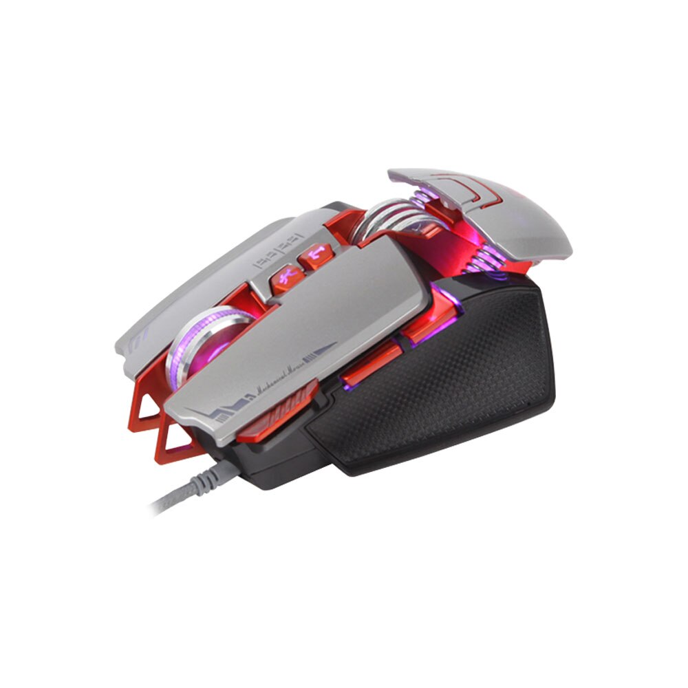 Mouse Mixie M9-727, Gaming, Iluminare de fundal RGB, Optic, 8D, RGB ...