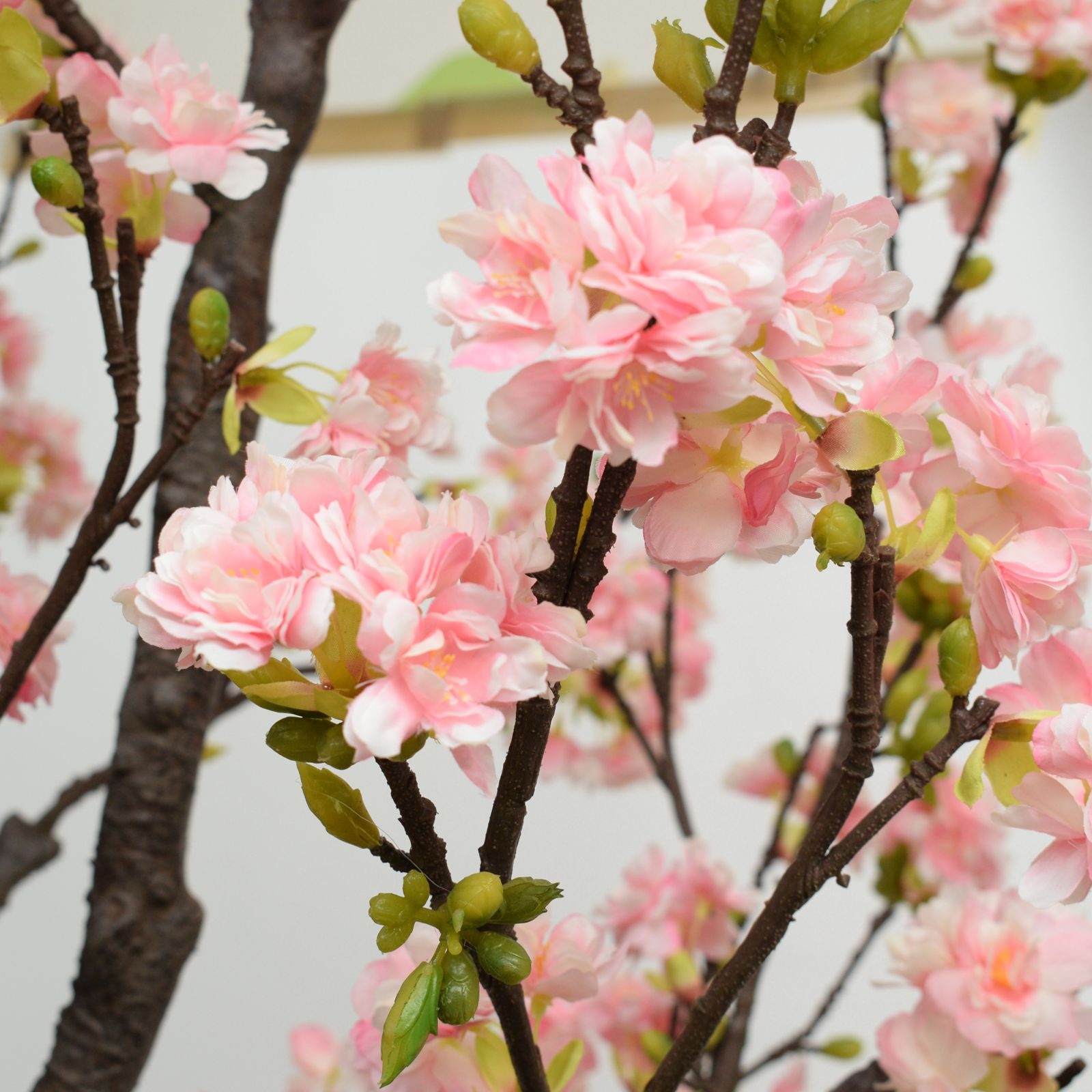 Cires artificial roz in ghiveci 215 cm - eMAG.ro