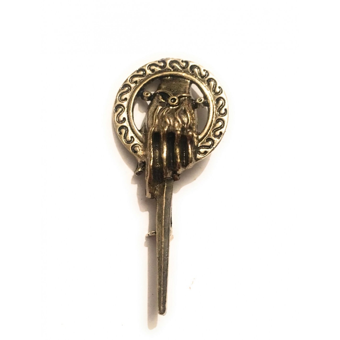 Brosa, BazarPRO, "Hand of the King" Game of Thrones, Bronz, 5 cm - eMAG.ro