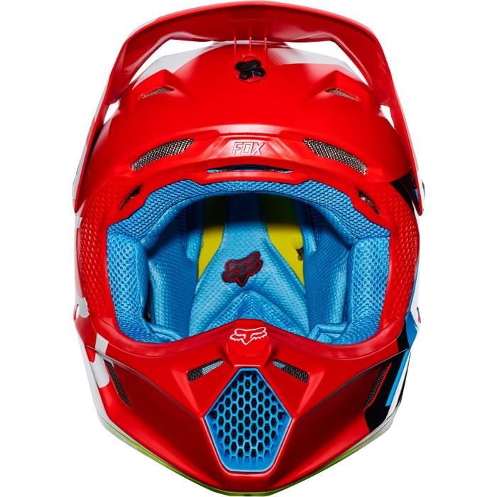 Casca Motocross, Fox Racing, Fox 2017 V3 Creo Rosu, S - eMAG.ro