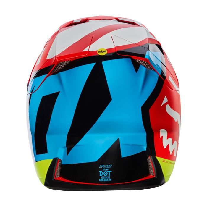 Casca Motocross, Fox Racing, Fox 2017 V3 Creo Rosu, S - eMAG.ro