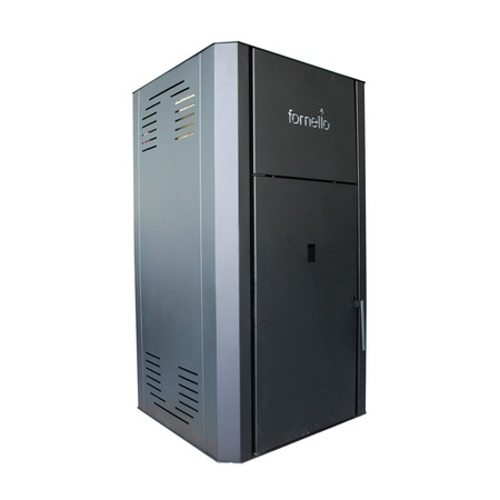 Fornello Primo Pellet Black Kazán, 30 kw, Cirkulációs szivattyúval ...