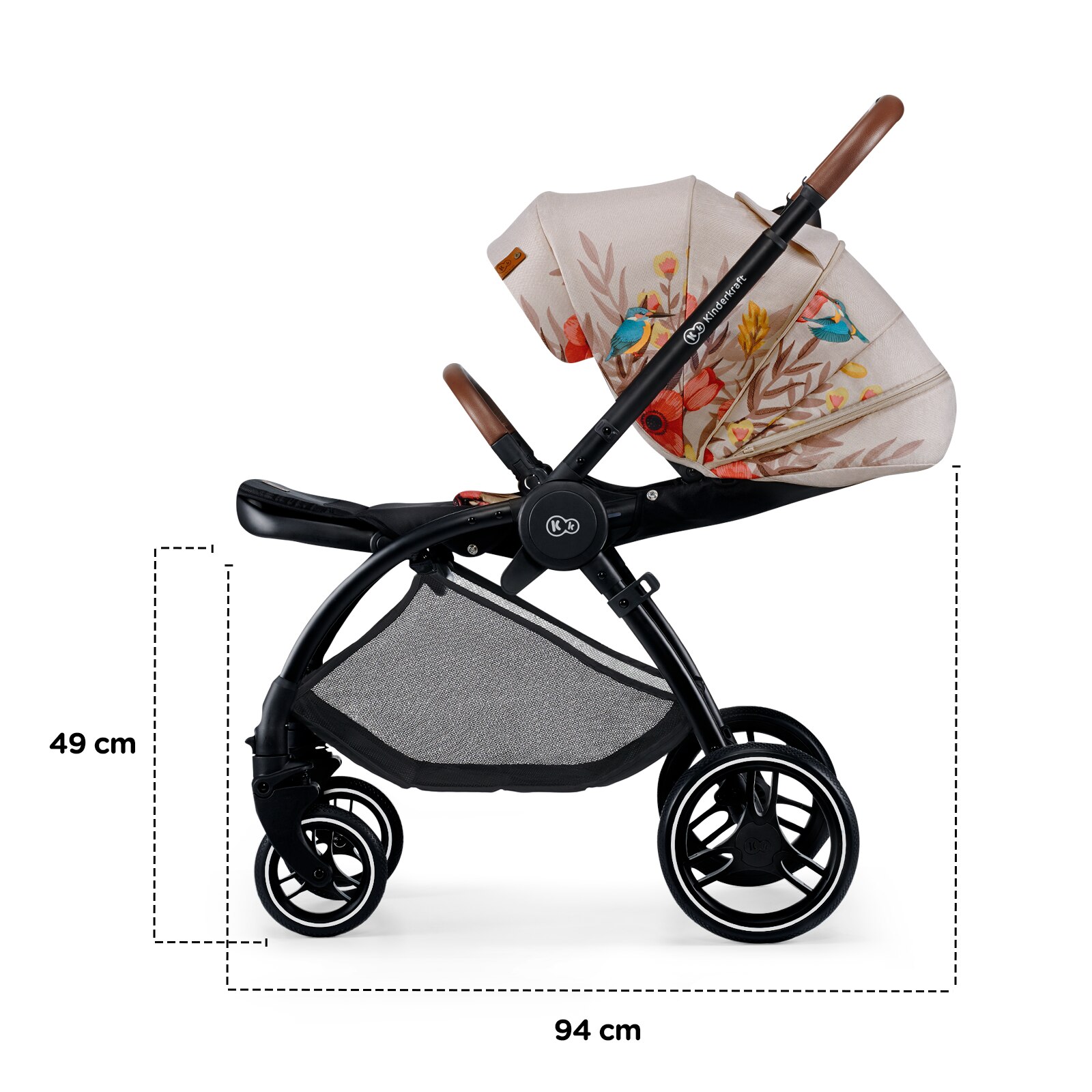 Carucior 2 in 1 Kinderkraft Evolution Cocoon 2in1 Freedom, reversibil ...