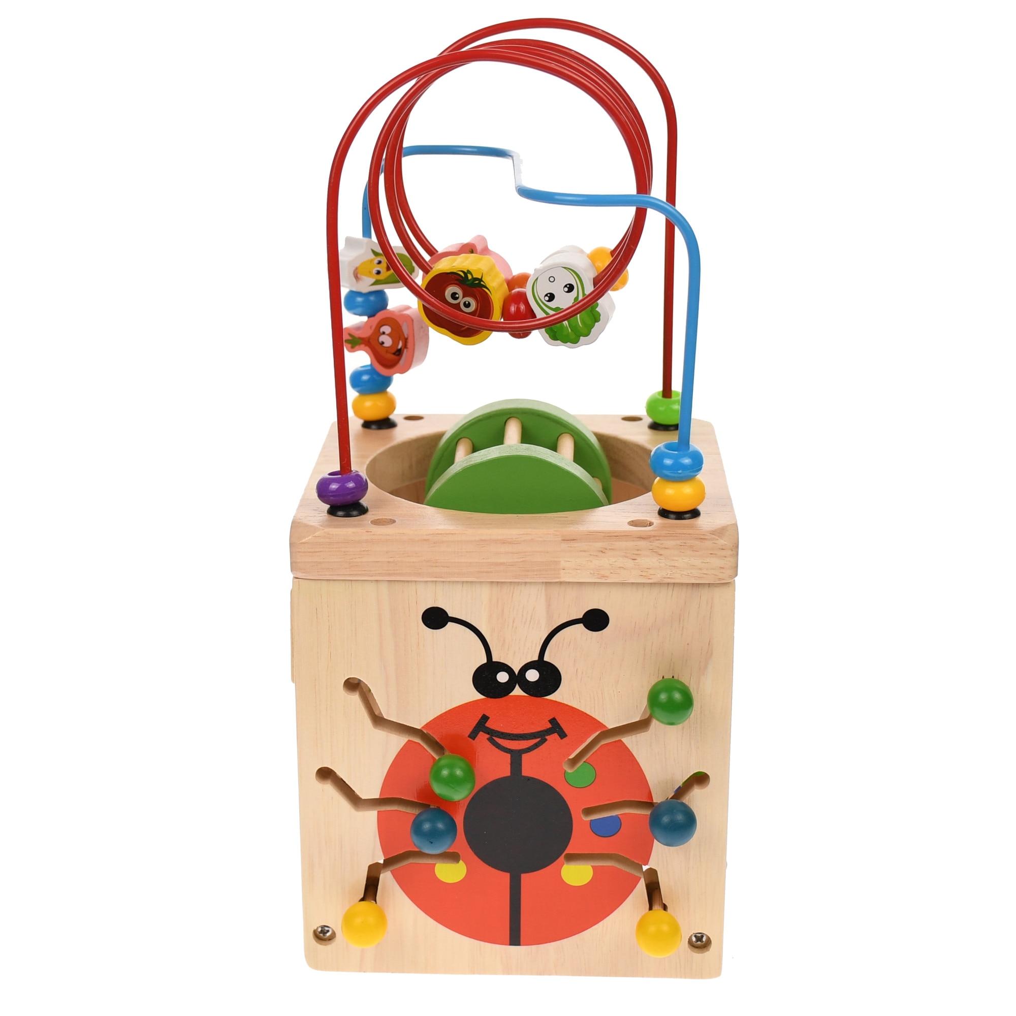 Fa kocka, órával, összeadás és kivonás, betűk, állatok, harangok ...