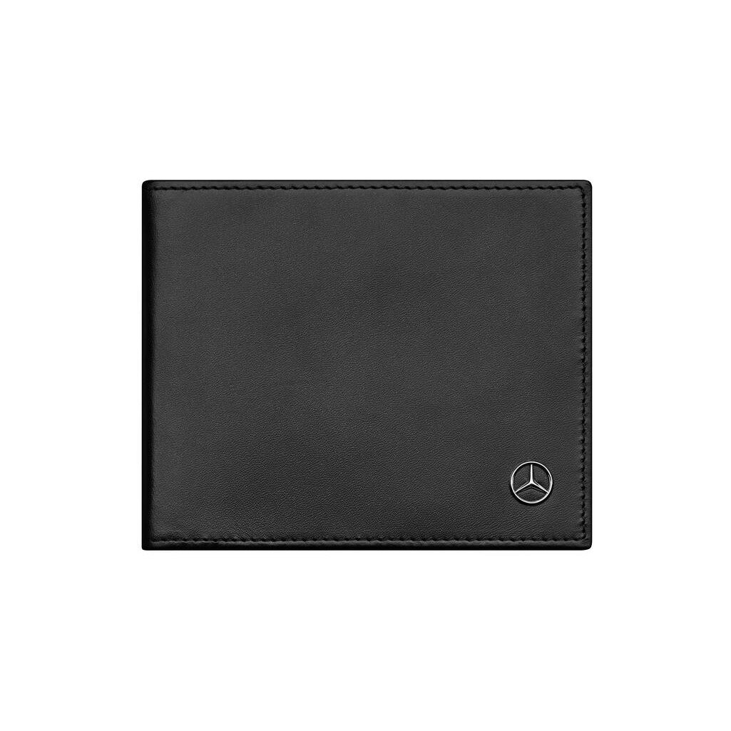 Portofel pentru carduri, din piele, cu sistem prindere pentru bancnote ...