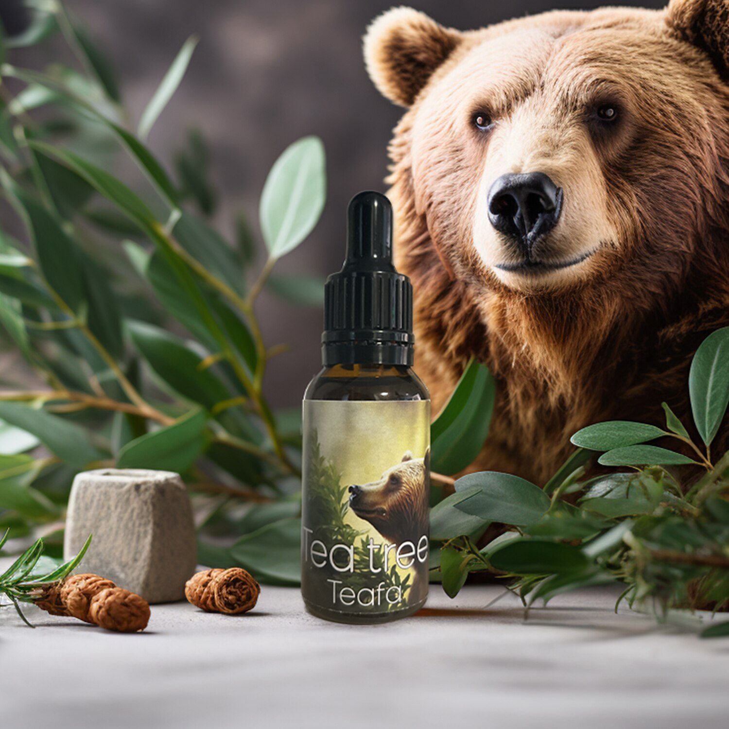 Ulei esential, Tea tree(arbore de ceai), 100% pur si naturala, Biobear ...