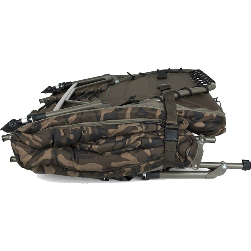 Pat Pescuit Fox R-Series Camo Sleep System, 6 picioare, 212 x 98 cm ...