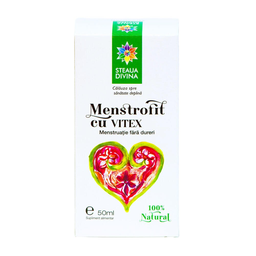 STEAUA DIVINA, Tinctura Menstrofit cu Vitex 50ml - eMAG.ro