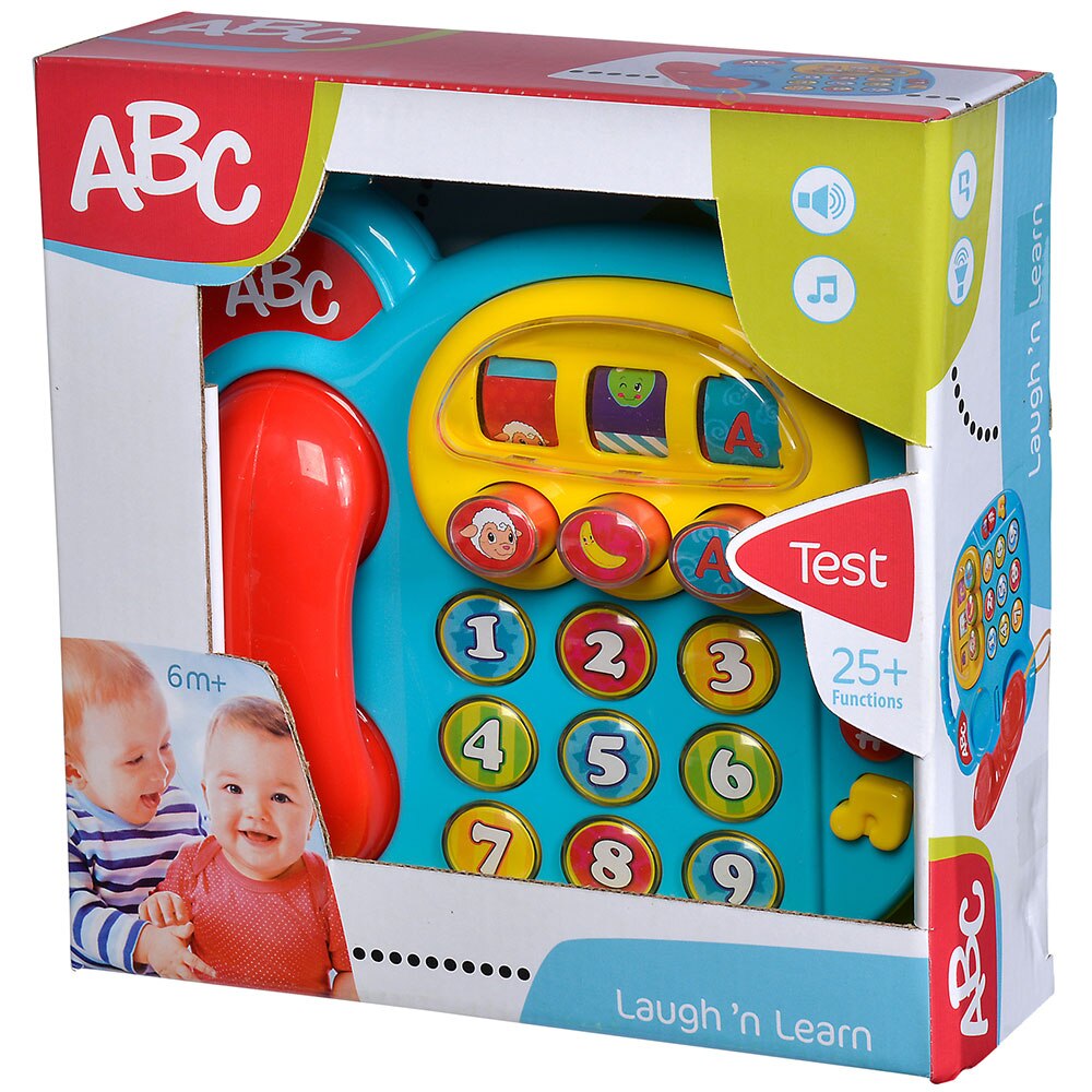 Jucarie Simba ABC Colorful Telephone - eMAG.ro
