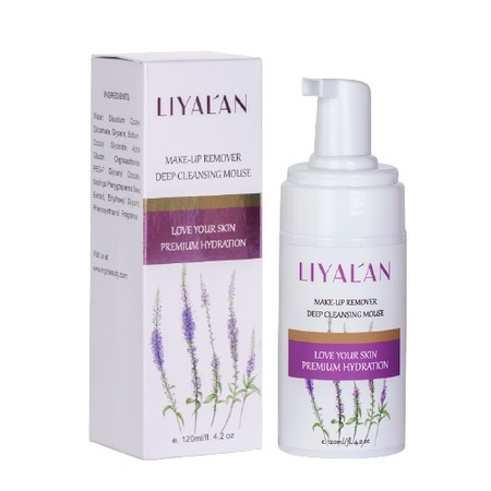 Spuma demachianta, LIYAL'AN, Lavanda, 120 ml - eMAG.ro