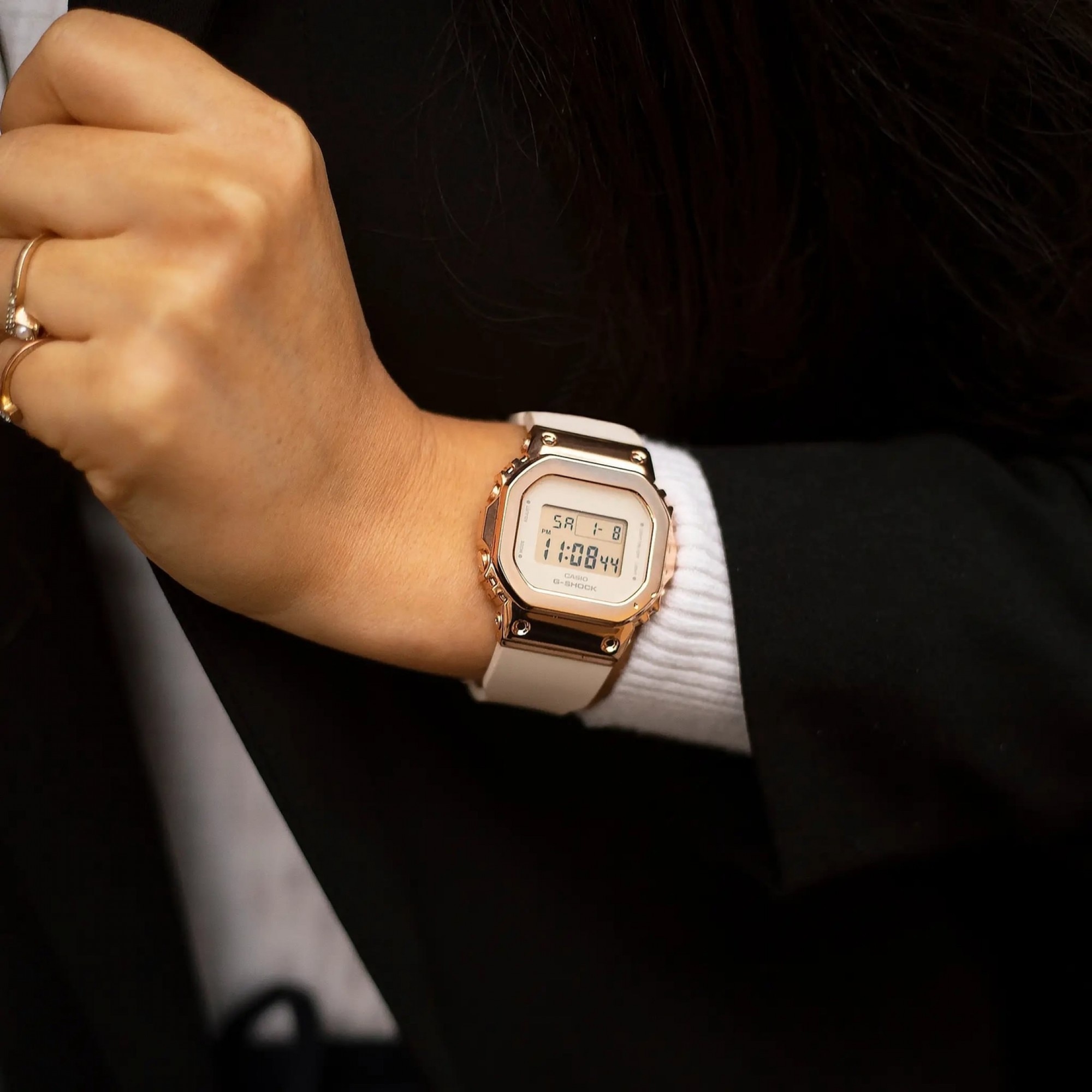 Дамски часовник Casio G-Shock, The Origin, GM-S5600PG-4 - eMAG.bg