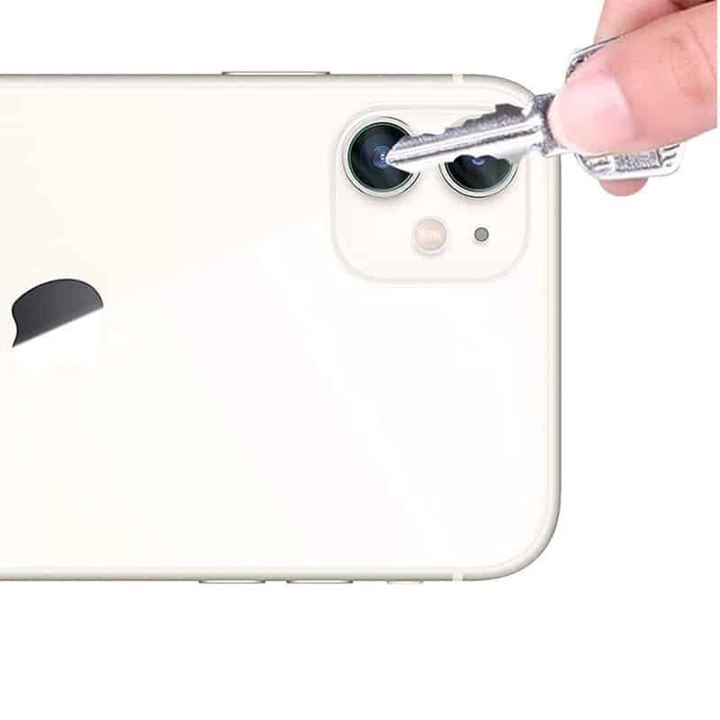 Folie protectie camera Edman pentru iPhone 11 - eMAG.ro