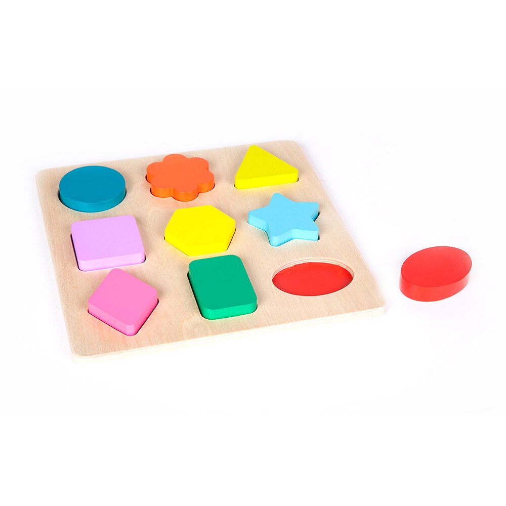 Puzzle din lemn 9 piese - eMAG.ro