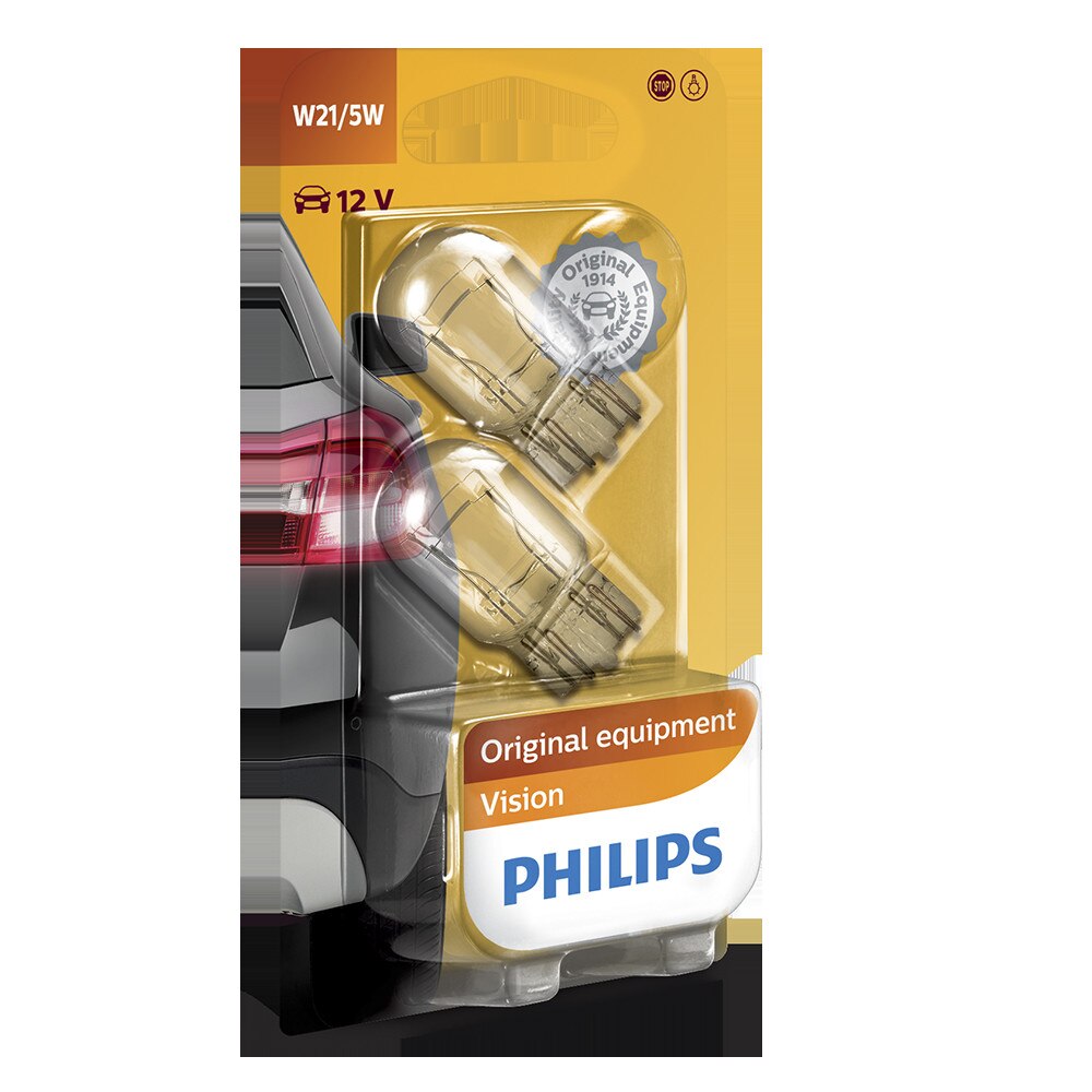 Bec Philips W21/5W 12V 21/5W W3x16q - eMAG.ro