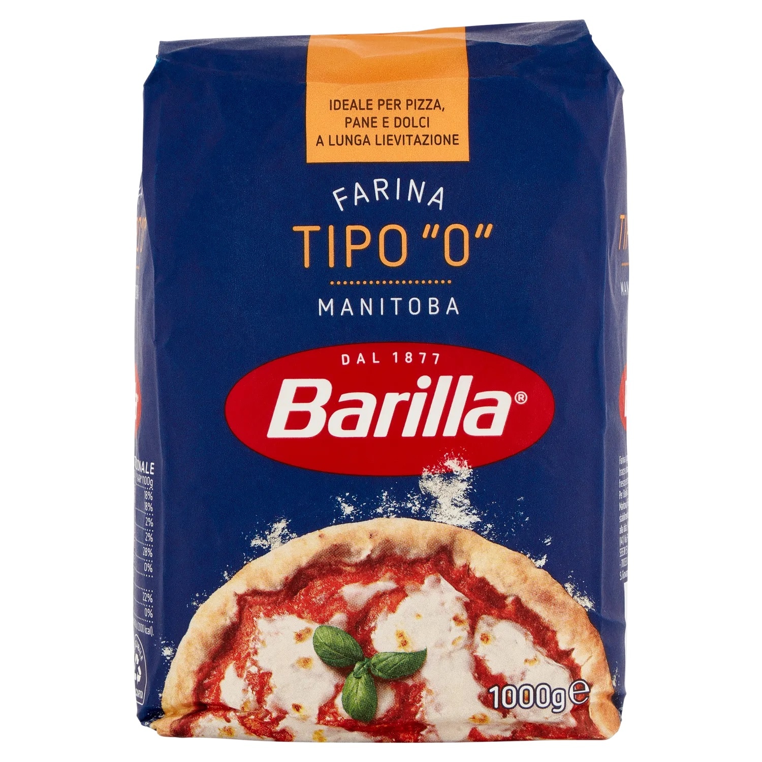 Faina Tip 0 Manitoba Barilla, 1 kg - eMAG.ro
