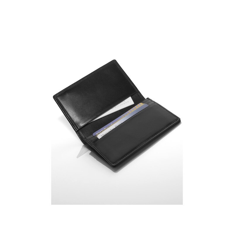 Portofel carti vizita, din piele, negru, Mercedes - eMAG.ro