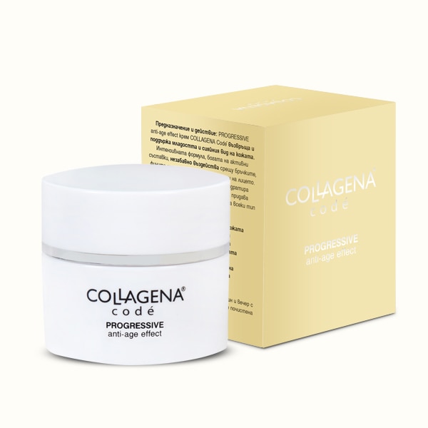 Крем за лице Collagena Progressive, Анти-ейдж, 50 мл. - eMAG.bg