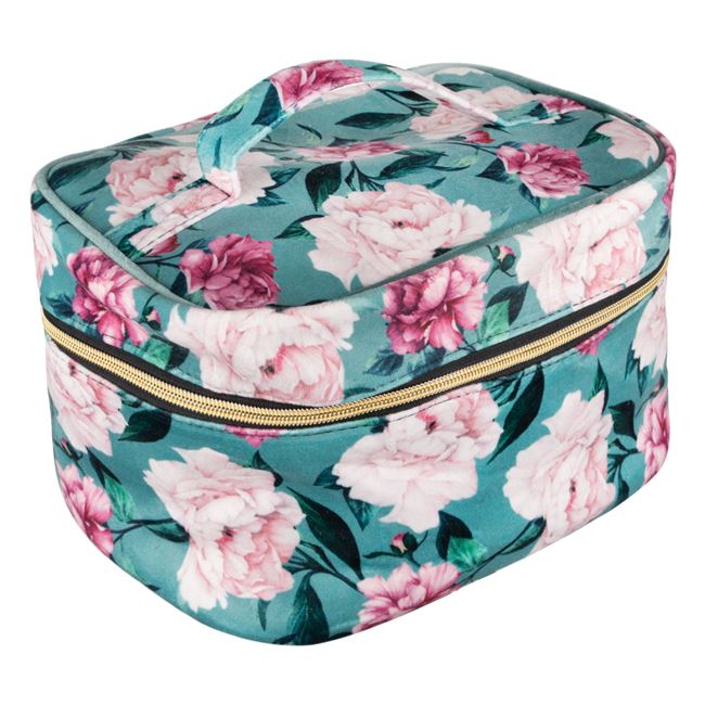 Geanta pentru depozitare produse cosmetice si de make-up, catifea ...