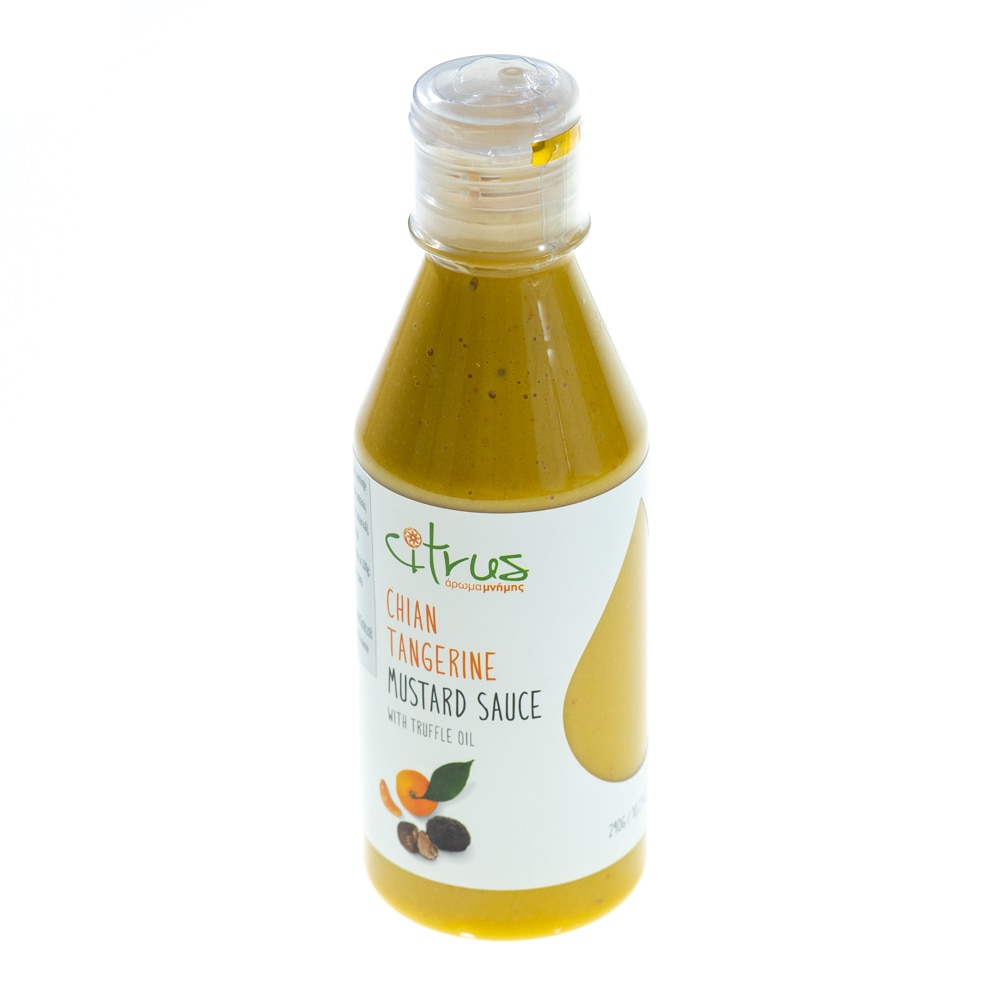 Mustar cu mandarine si ulei de trufe, gust dulceag, vegan, 290 g - eMAG.ro