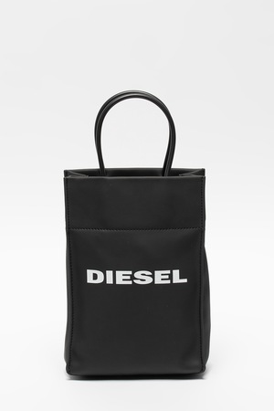 Diesel, Geanta tote cu imprimeu logo Sakettino, Negru - eMAG.ro