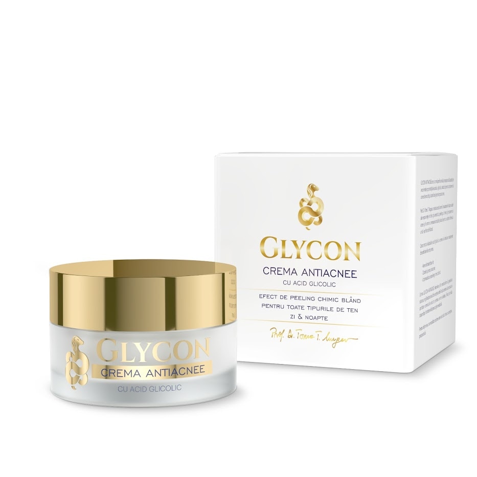 Crema Antiacnee Glycon cu Acid Glicolic, 50ml - eMAG.ro