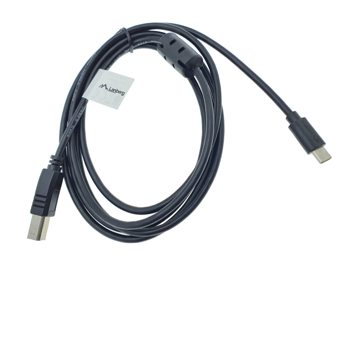 Cablu USB tip C imprimanta USB 2.0, 1.8 m, Lanberg 42979, USB B la USB ...