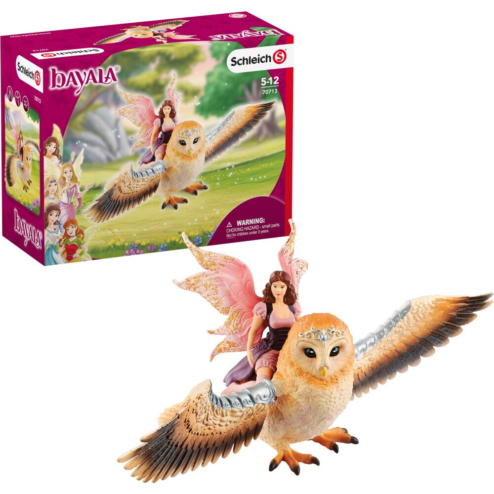 Figurina Schleich, Elf pe bufnita sclipitoare - eMAG.ro