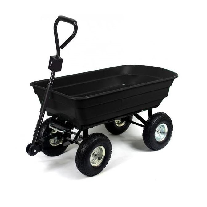 Carucior de gradina, Ramiz.hu, Negru, 111 X 51 X 52 cm - eMAG.ro