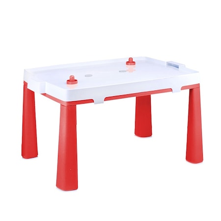 Masuta de joaca 2 in 1 si joc Hockey, rosu - eMAG.ro