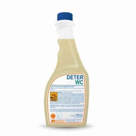 Detergent DETER WC, detartrant pentru toalete, flacon 1 l - eMAG.ro