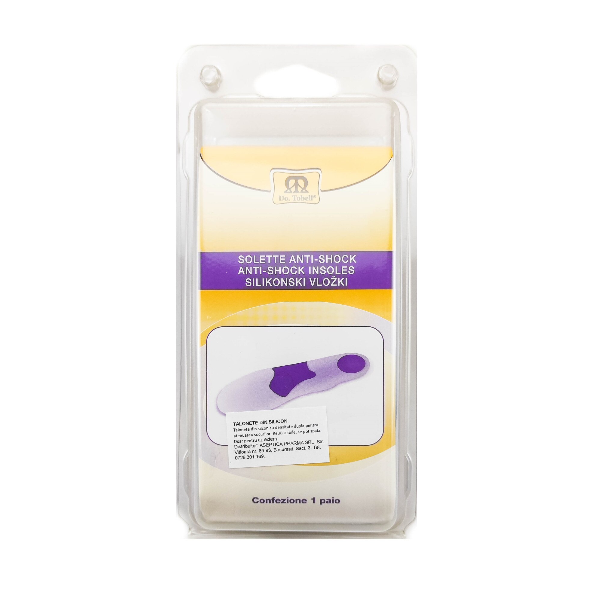 Set talonete din silicon, DO. Tobell, marimea 41-42, 2 bucati - eMAG.ro
