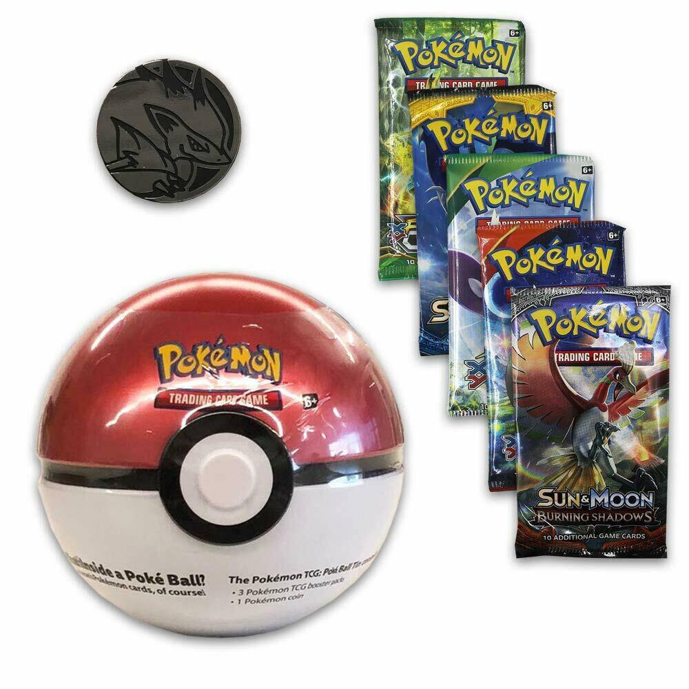 Pachet Boostere, Pokemon Trading Card Game, Poke Ball Tin, Seria 3 ...