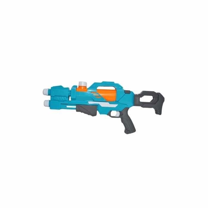 Pusca cu apa, din plastic, pentru copii, 48x20x5,5 cm, Albastru - eMAG.ro