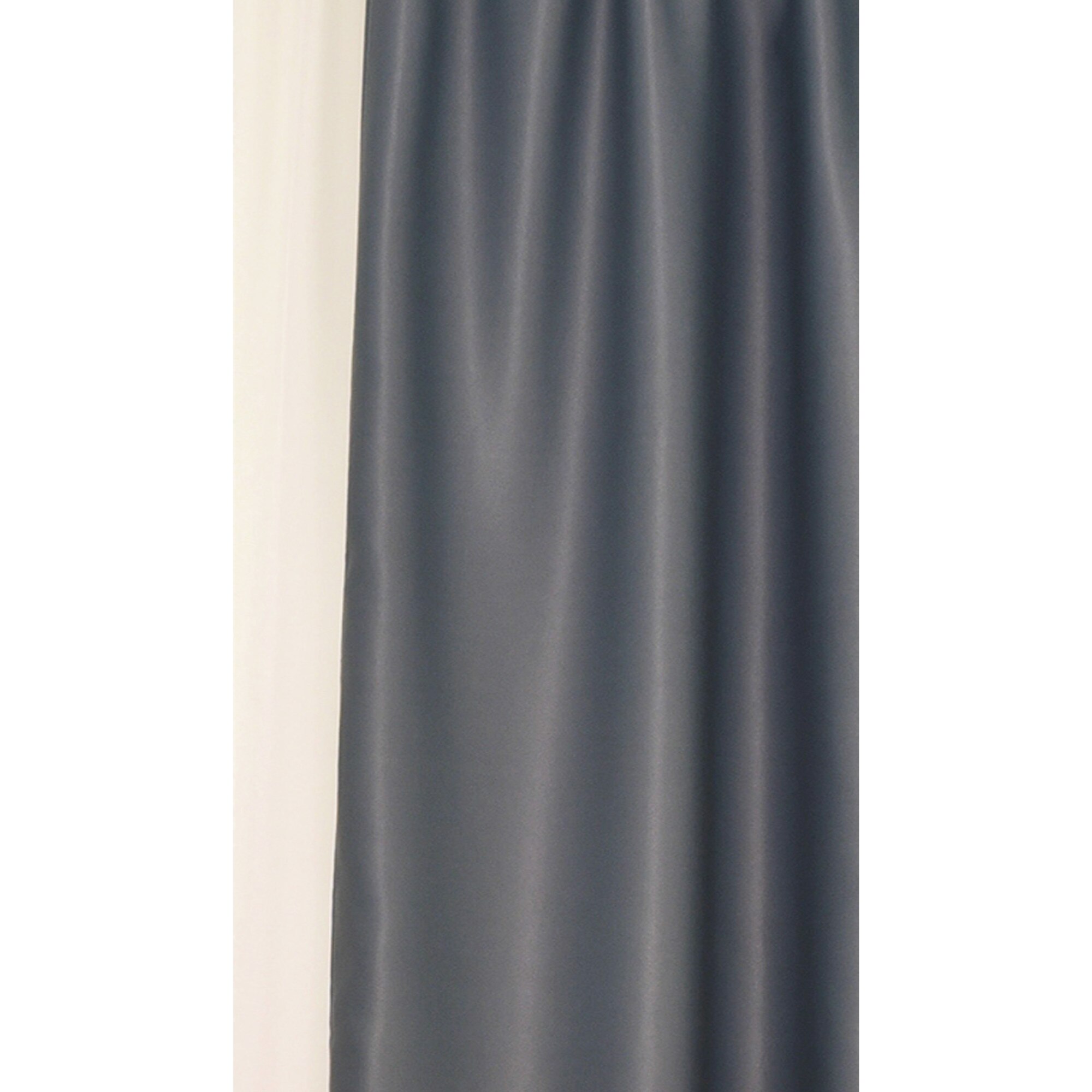 Set doua draperii Black-out Gri 2x300x260 cm, cu rejansa - eMAG.ro