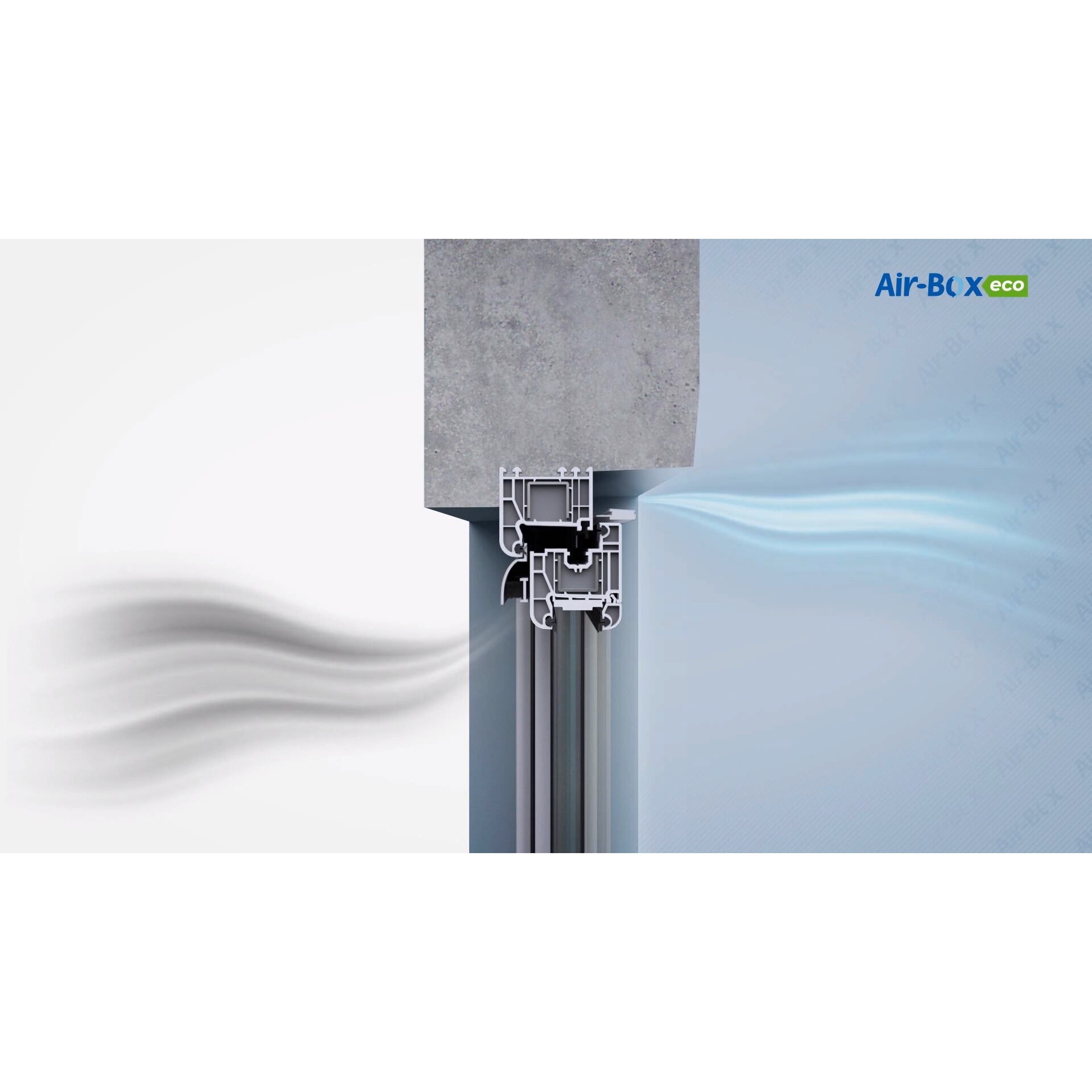 Panou ventilatie Air-Box Eco, Alb - eMAG.ro