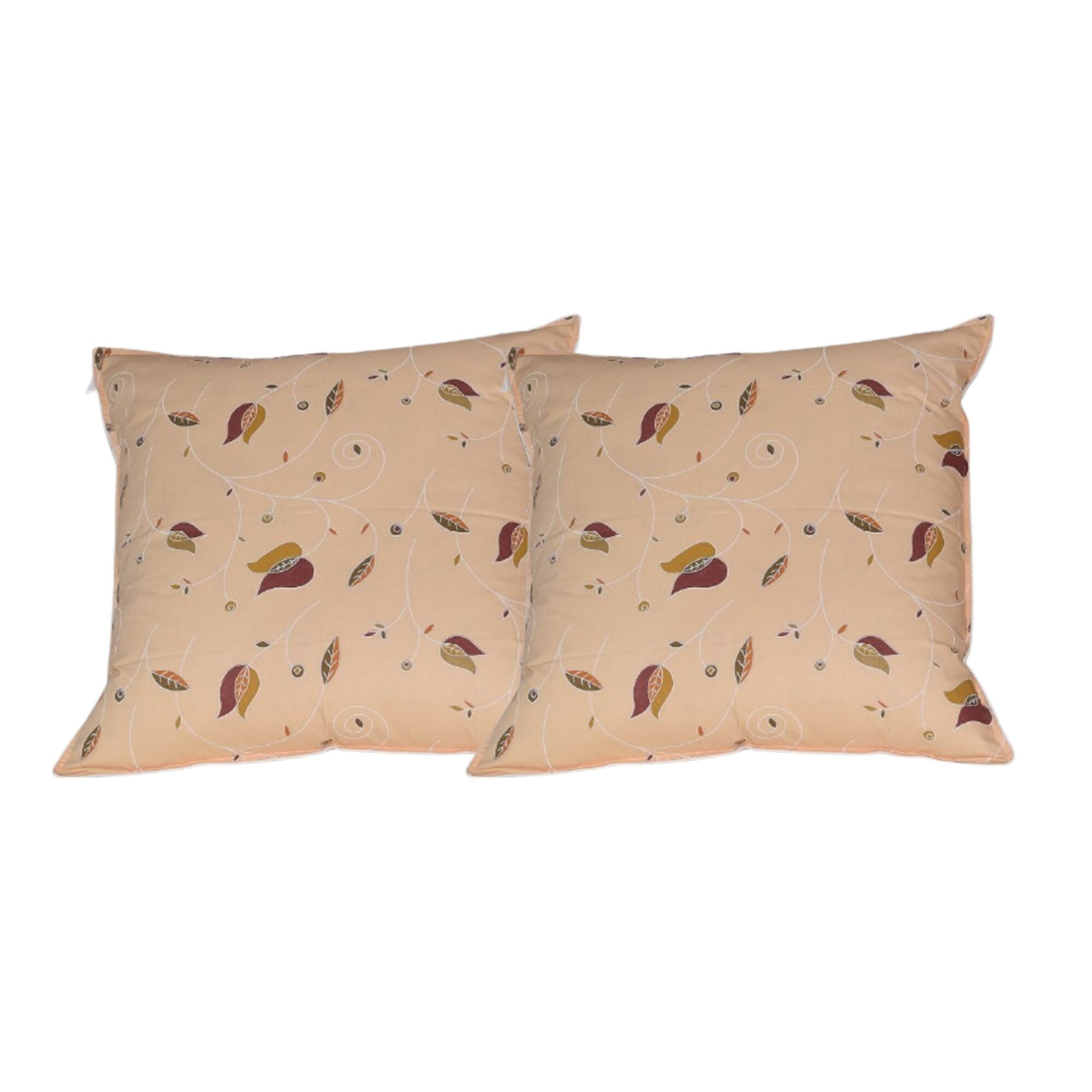 Set 2 perne puf de gasca 80%, HTT, 60x60x20 xm, cusatura dubla - eMAG.ro