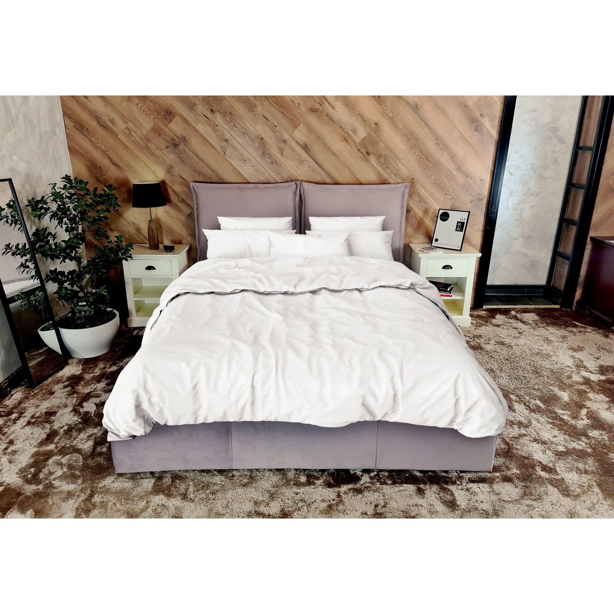 Pat Tapitat Rabatabil cu Lada Depozitare, 160x200 cm, Giulia, Dolce ...