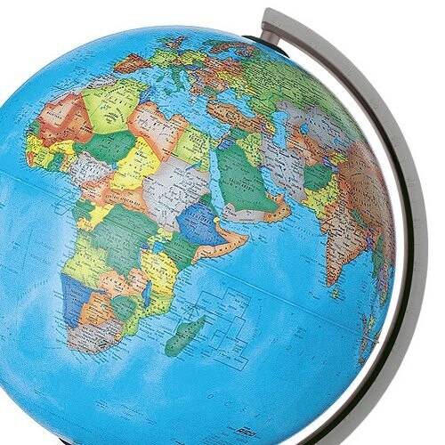 Glob Geografic Coralo, cu harta politica, diametru 30 cm - eMAG.ro