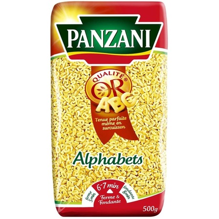 Paste Fainoase Panzani Alfabeto, 500 g - eMAG.ro