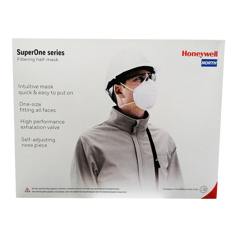 Респиратор Honeywell SuperOne 3205 FFP2 NR D, 30 броя - eMAG.bg