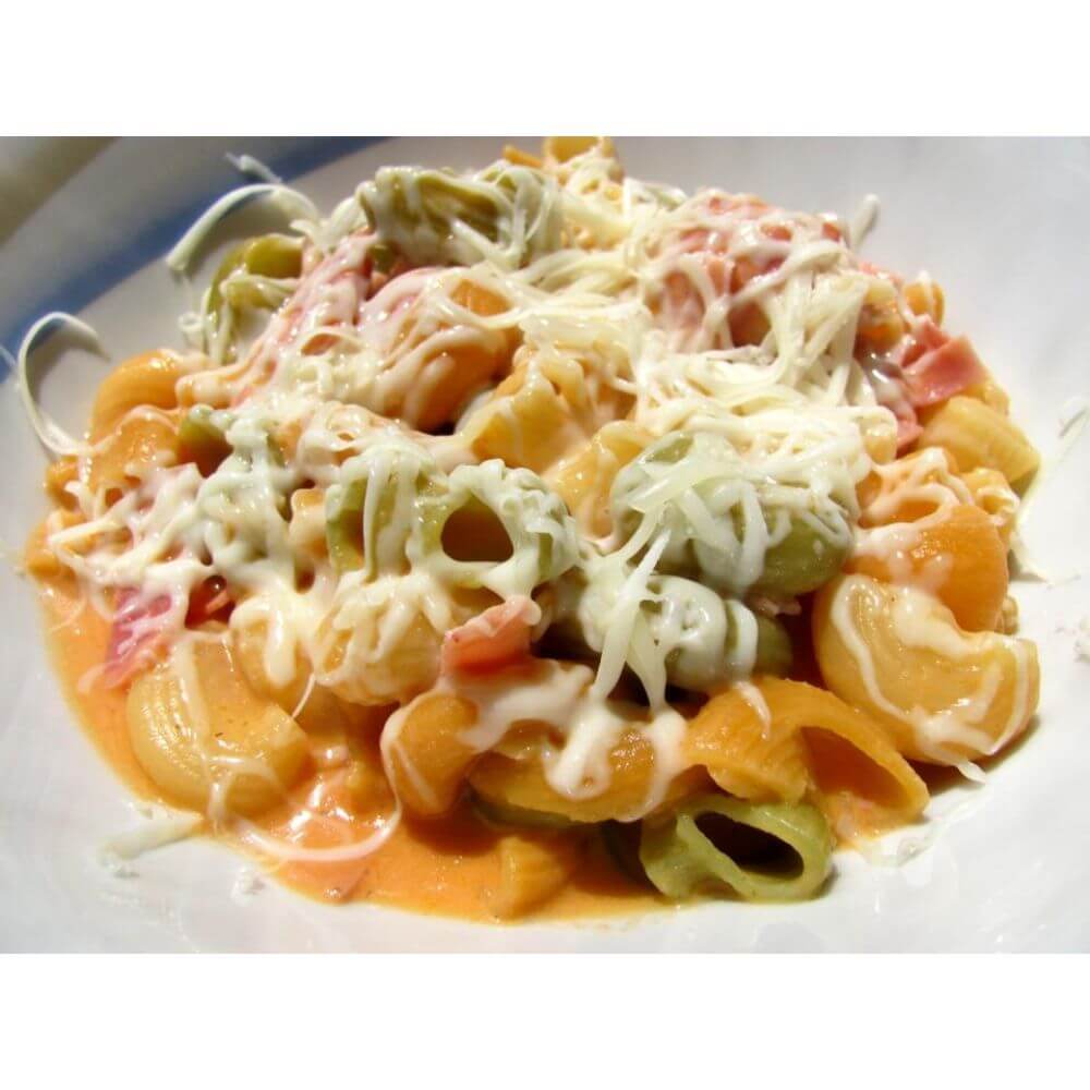 Paste Fainoase Panzani Pipe Rigate Tricolore, 500 g - eMAG.ro