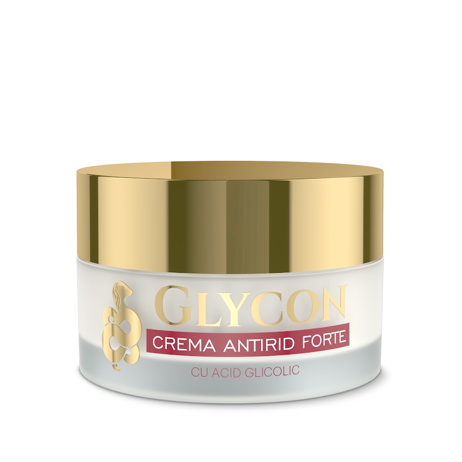 Crema Glycon Antirid Forte cu 14% Acid Glicolic, 50ml - eMAG.ro