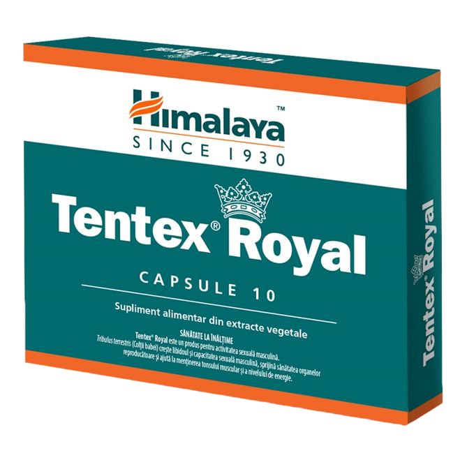 Tentex Royal, Himalaya, 10 capsule - eMAG.ro