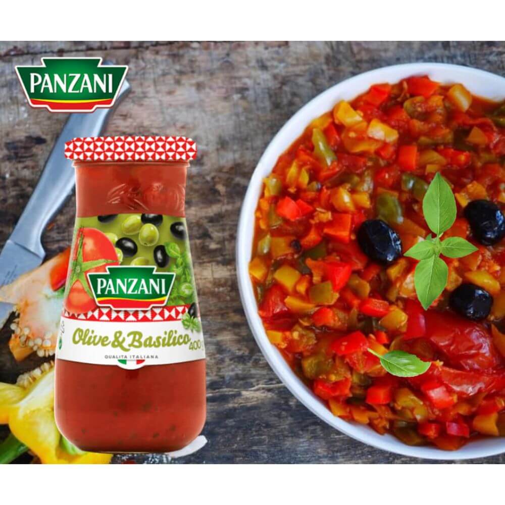 Sos Olive & Basilico Panzani, 400 g - eMAG.ro